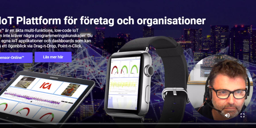 Sensor Online presentations video - Versatile Low Code IOT-Platform, for all applications